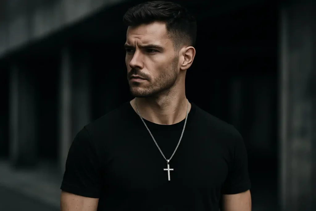 Collier croix or, argent ou acier : que choisir
